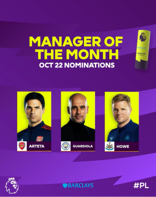 ‘리그 6G 무패→4위 진입’ 뉴캐슬, EPL 10월 개인상 후보 4명 배출