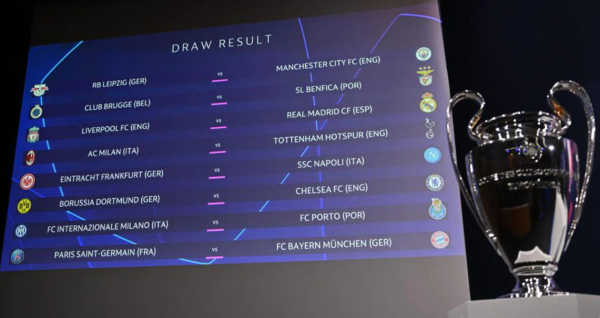 [오피셜] SON vs AC밀란, KIM vs 프랑크푸르트...UCL 16강 대진 확정