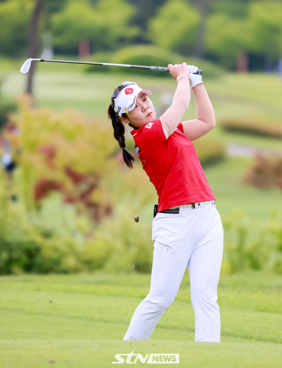 [STN포토]이소영, 핀으로 바로 날린다