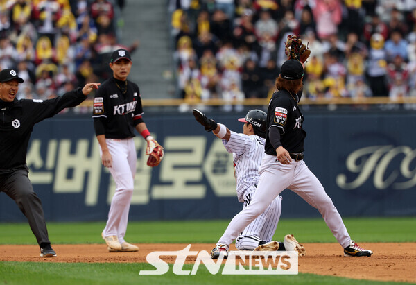 [준PO5 현장] ‘댁 아닌 대구로 가는 팀!’ LG, 임찬규 앞세워 KT 꺾고 플레이오프로!