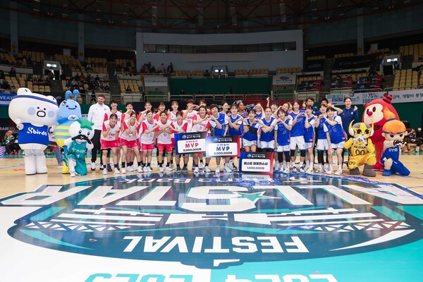 [st&현장] "생각" 한겨울의 난로 같았다…팬들과 선수들이 서로를 생각한 WKBL 올스타전