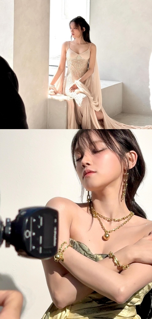 '가슴골 대방출!' 우기, 슬랜더 아닌 미친 글래머였네! [★PICK]