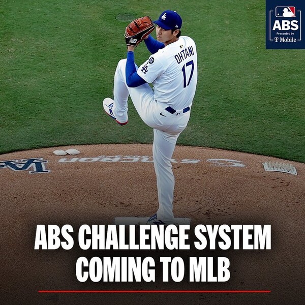 2026년부터 MLB에도 ABS 뜬다…KBO리그와는 달리 챌린지 방식으로 부분 도입